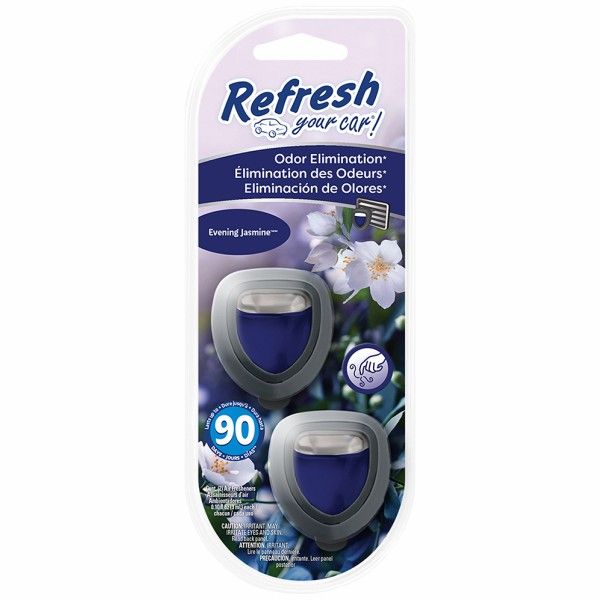 refresh mini diffuser 2 pack - Evening Jasmine